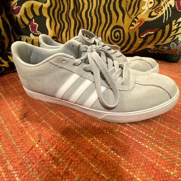 adidas | Shoes | Adidas Light Gray And White Casual Shoes | Poshmark